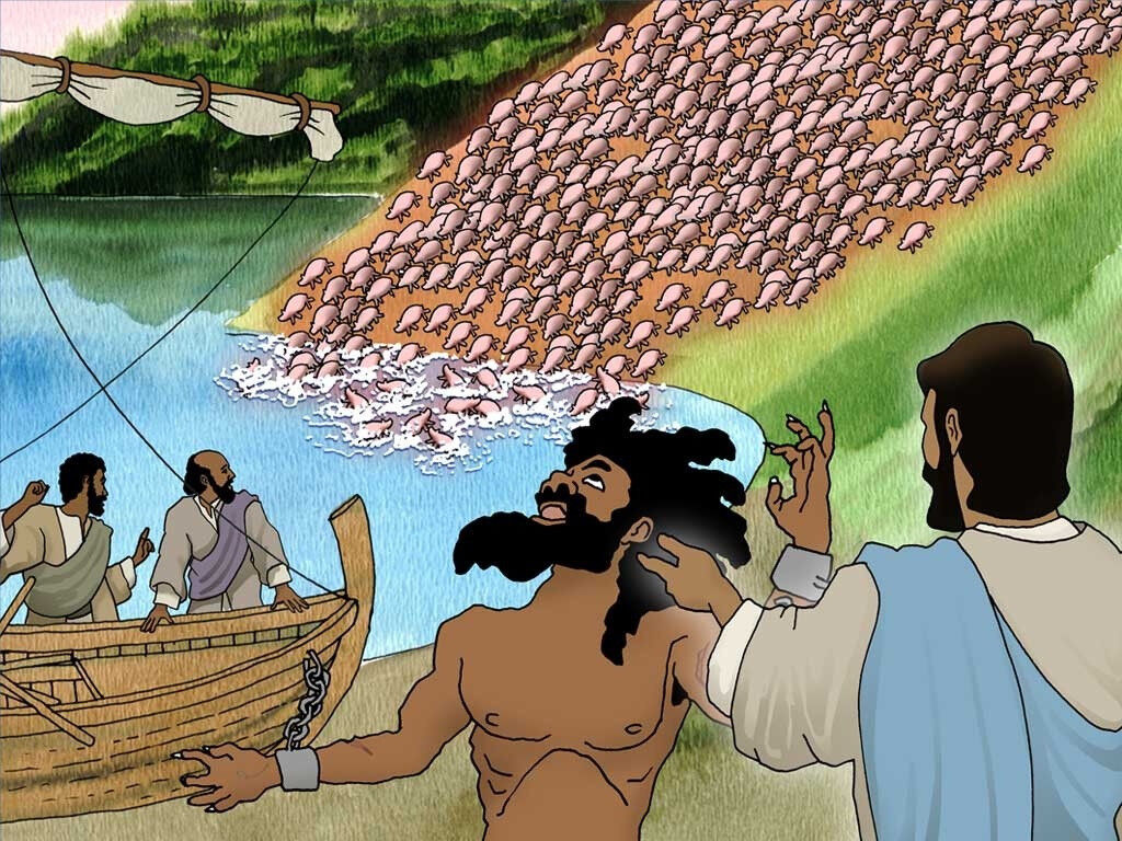HEAVEN – Life Lesson No. 26: The Healing of the Possessed Man of Gadara ...